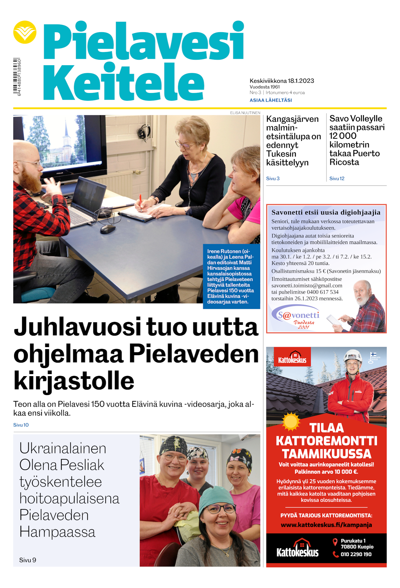 Näköislehti | Pielavesi-Keitele